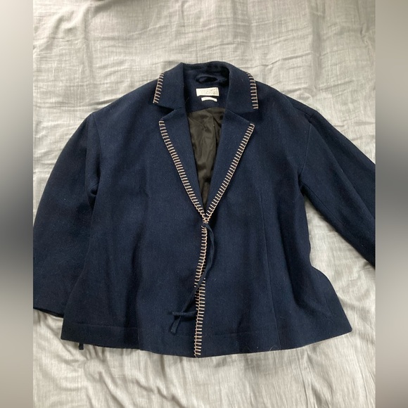 Toast | Jackets & Coats | Toast Blanket Stitch Wrap Jacket | Poshmark